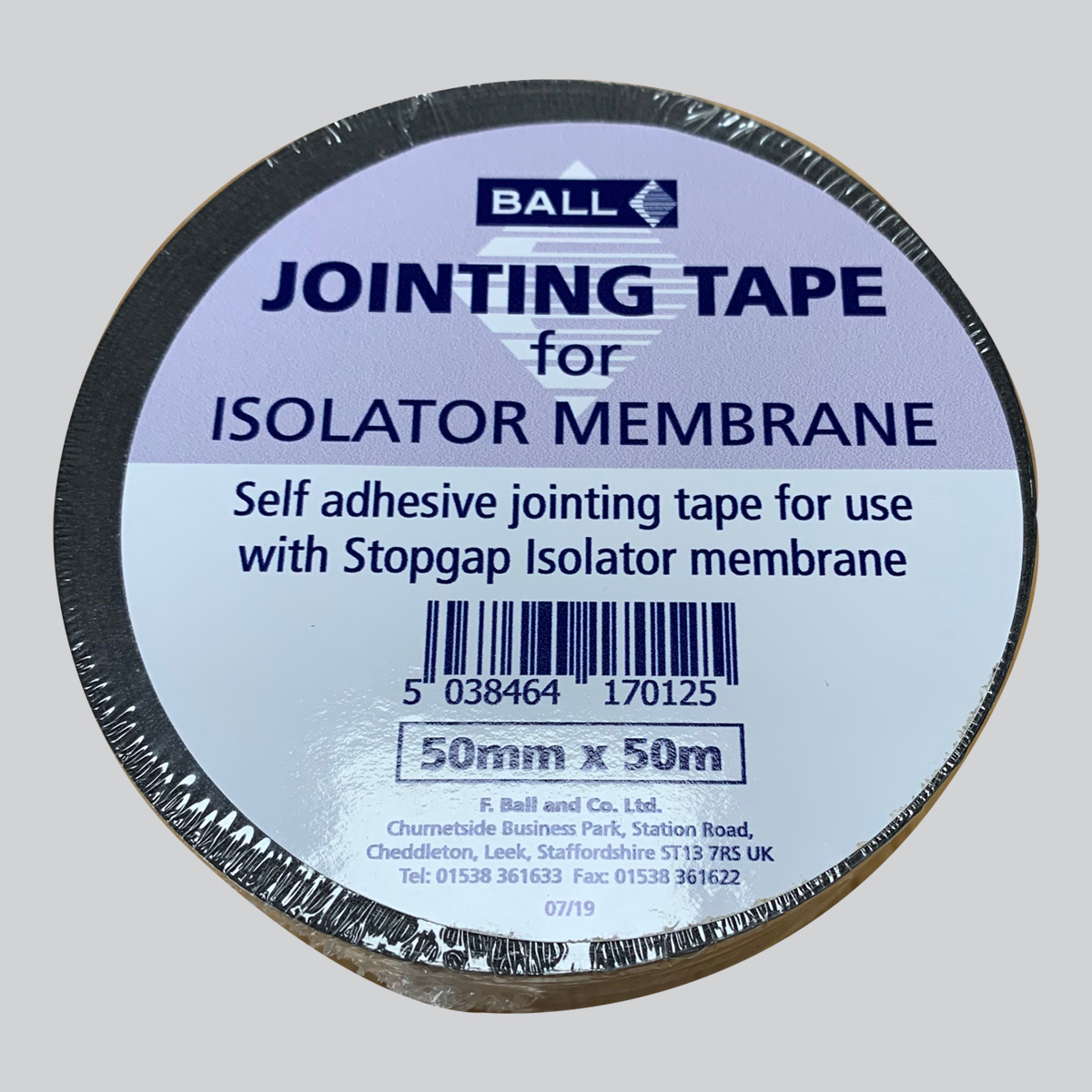 Stopgap jointing tape | F.Ball & Co